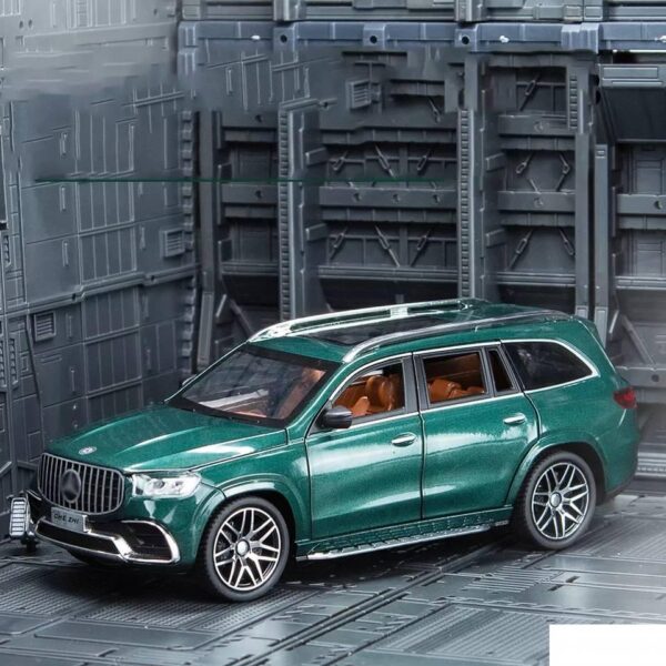 Mercedes GLS 63 AMG Diecast 1/24 Zelena – Mercedes GLS 63 AMG Diecast 1/24 Zelena