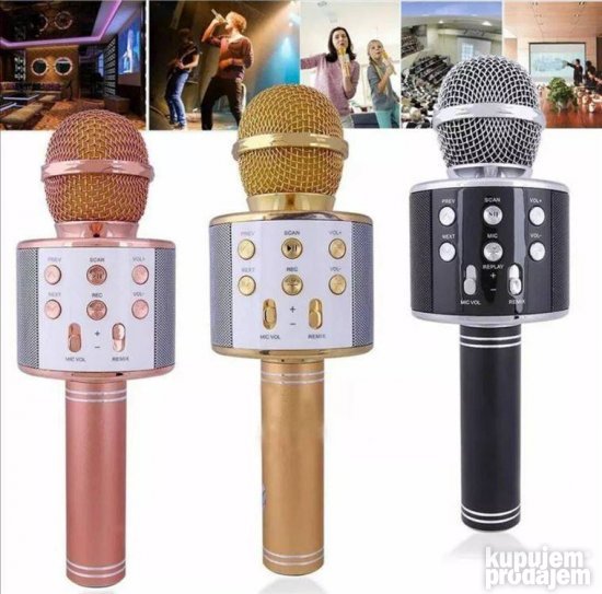 Mikrofon karaoke sa zvučnikom