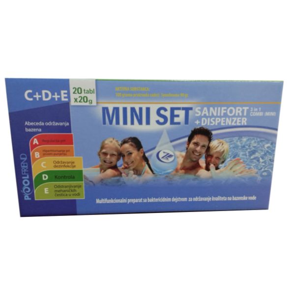 Mini set tablete 20×20 gr + dispenzer