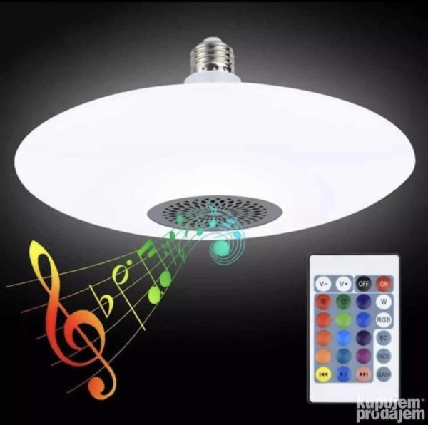 Muzička lampa Bluetooth sijalica UFO Sijalica – Muzička lampa Bluetooth sijalica UFO Sijalica