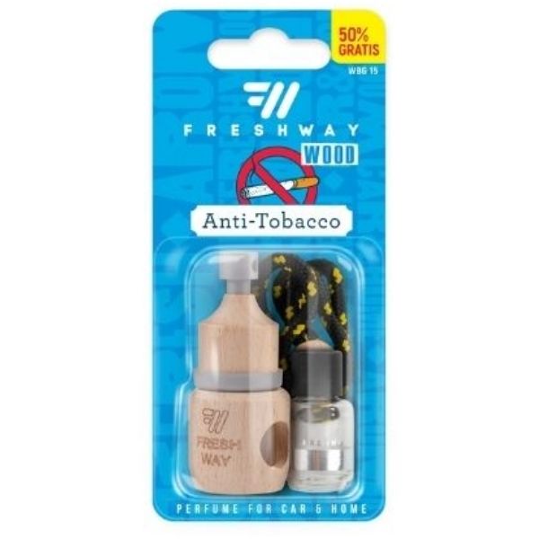 Osveživač Wood double FRESH WAY Anti Tobacco