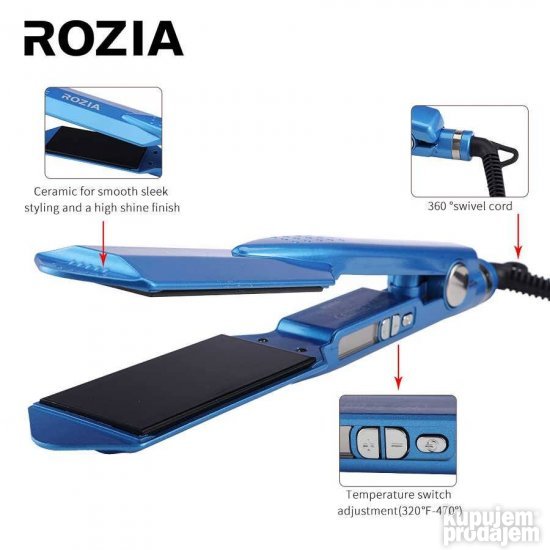 Pegla za kosu Rozia HR -745(novo)
