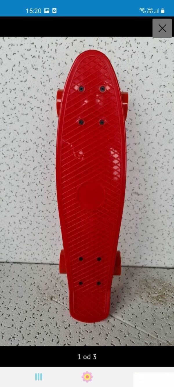 Penibord / skejtbord / penny board – crveni – Penibord / skejtbord / penny board – crveni