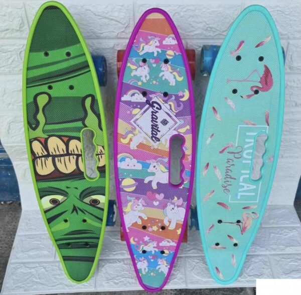 Penibord šareni – penny board skejt bord 60cm flamingo – Penibord šareni – penny board skejt bord 60cm flamingo