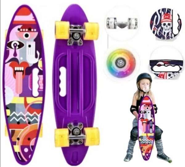 Penny board – skjet ljubičasti 60cm – Penny board – skjet ljubičasti 60cm