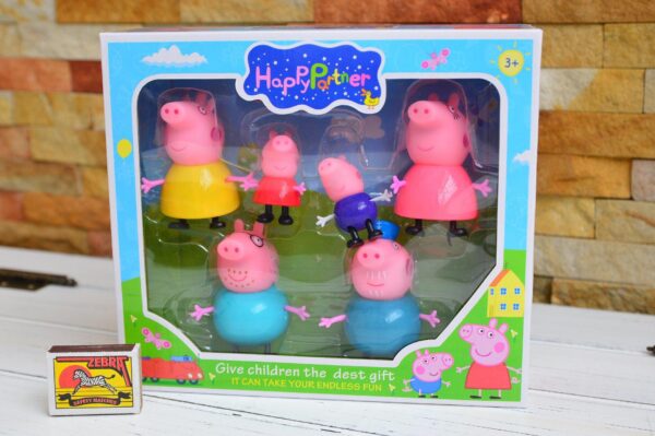 Pepa prase set od 6 figura – Peppa pig – Pepa prase set od 6 figura – Peppa pig