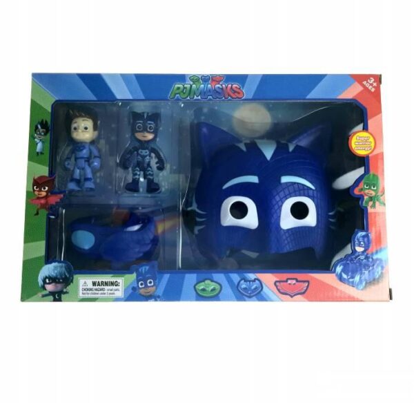 Pjmasks Set Maska,figurice ,vozilo Plava – Pjmasks Set Maska,figurice ,vozilo Plava