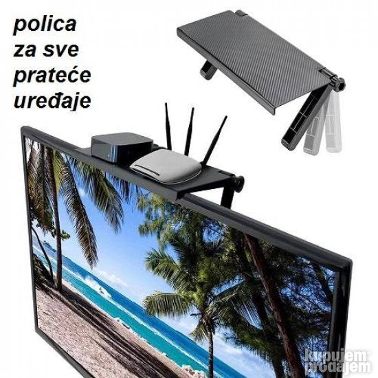 Polica za tv i monitor sklopiva