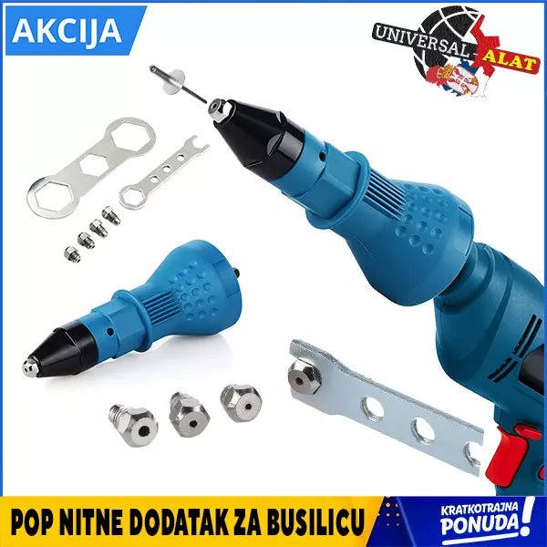 Pop nitne – Adapter za bušilicu