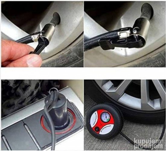 Prenosni kompresor za automobil za gume