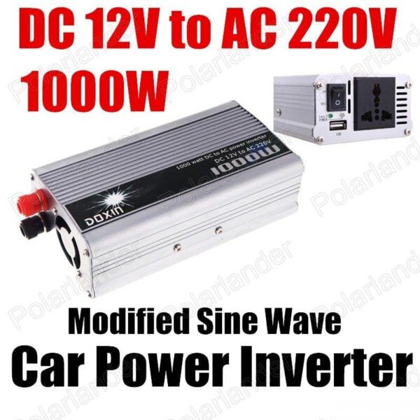 Pretvarac napona- 12v-220v 1000w – Pretvarac napona- 12v-220v 1000w