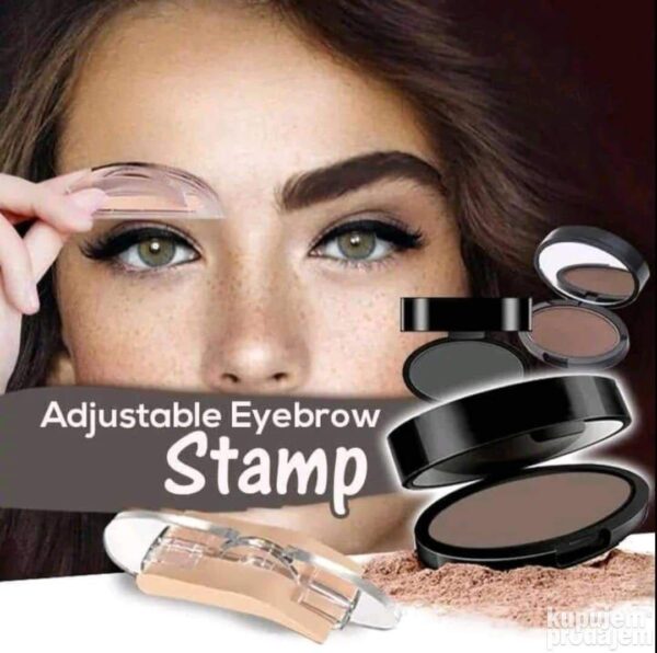 Puder za obrve, Stamp Brows, kalup za obrve – Puder za obrve, Stamp Brows, kalup za obrve