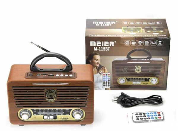 Radio na punjenje – retro izgled – USB,BT,AUX – Radio na punjenje – retro izgled – USB,BT,AUX