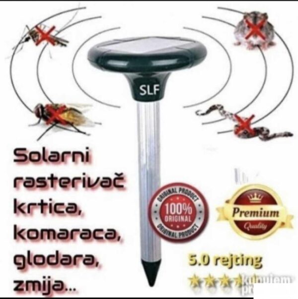 Rasterivač krtica miševa komaraca gmizavaca solarni – Rasterivač krtica miševa komaraca gmizavaca solarni