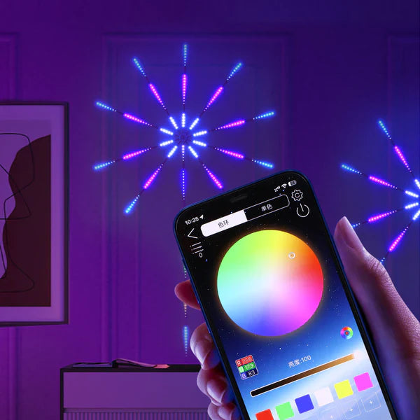 RGB bluetooth muzička svetlosna traka