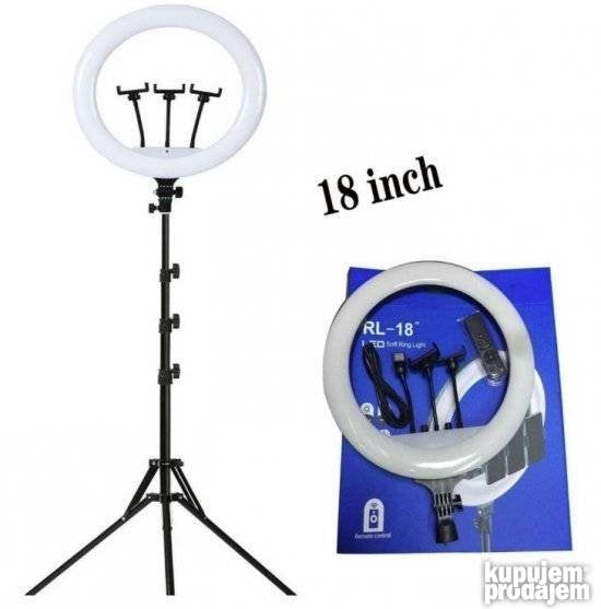 Ring light 18 inca – ring svetlo za slikanje 45cm