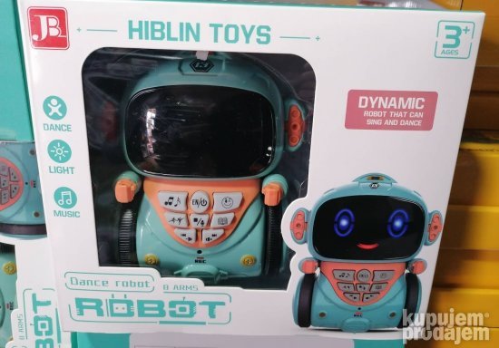 Robot Inteligentni – hiblin robot igračka