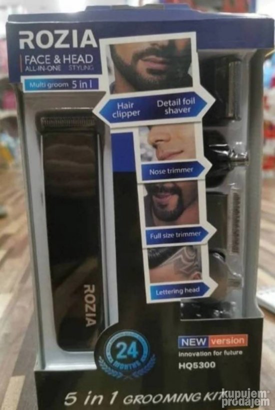 Rozia Multi groom 5in1