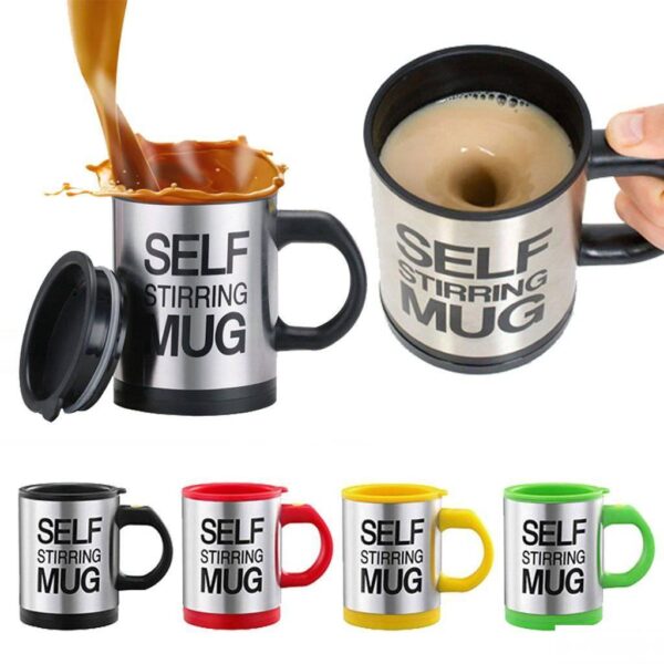 SAMOMEŠAJUĆA Magična šolja/ Self strirring mug