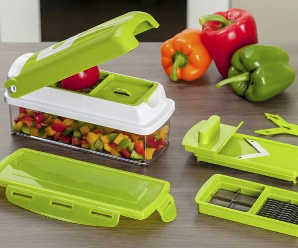 Secko za povrce Visenamenski secko sa posudom Nicer Dicer – Secko za povrce Visenamenski secko sa posudom Nicer Dicer