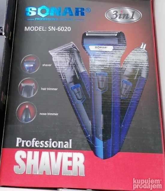 Shaver Brijac profesional Sonar