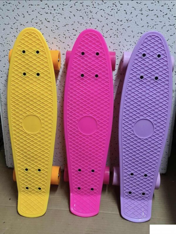 Skejtbord – penibord – penny board žuti / rozi / ljubičasti – Skejtbord – penibord – penny board žuti / rozi / ljubičasti