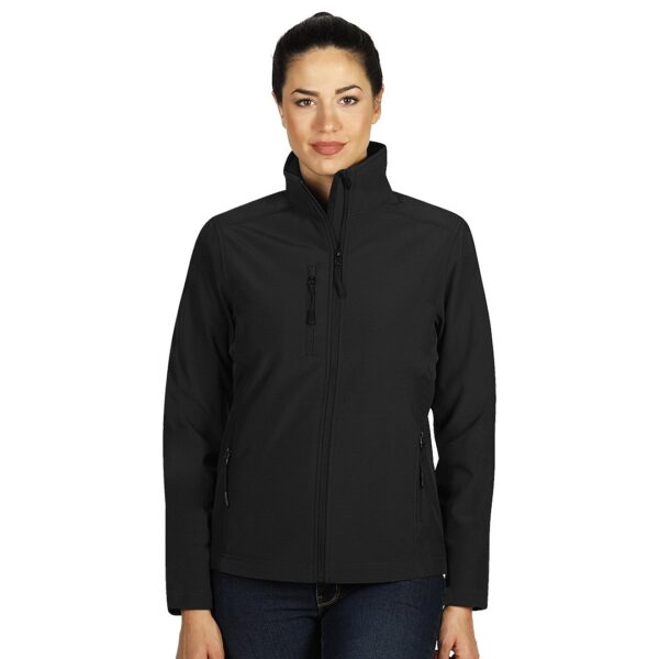 SKIPPER WOMEN, ženska softshell jakna, crna