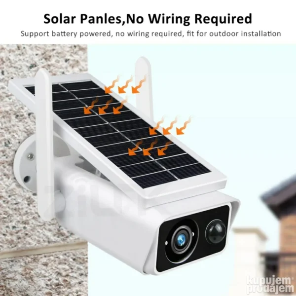 Solarna IP WIFI Kamera Full Hd sa dve antene – Solarna IP WIFI Kamera Full Hd sa dve antene