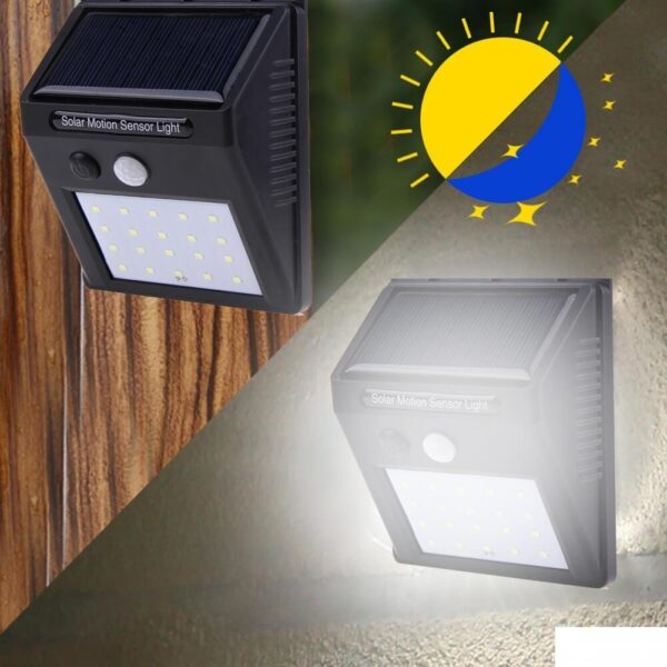 Solarna zidna lampa sa senzorom pokreta – Solarna zidna lampa sa senzorom pokreta