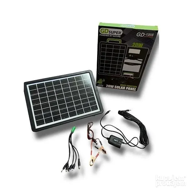 Solarni panel punjac 20w Solarni punjac 6v, 9v, 12v – Solarni panel punjac 20w Solarni punjac 6v, 9v, 12v