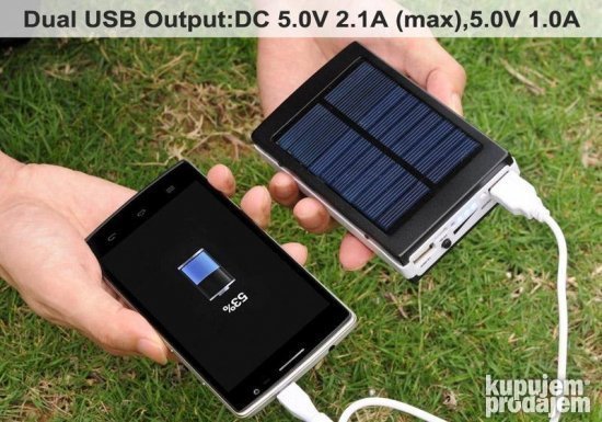 Solarni Punjač Za Telefon 60000mAh