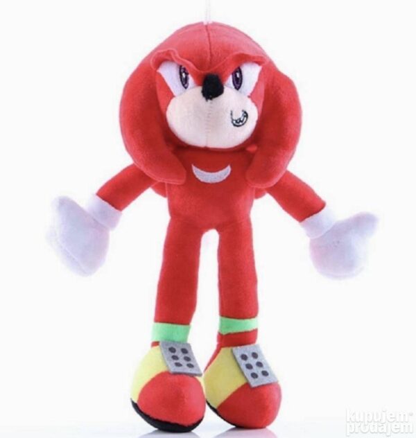 Sonic The hedgehog Knuckles pliš – Sonic The hedgehog Knuckles pliš