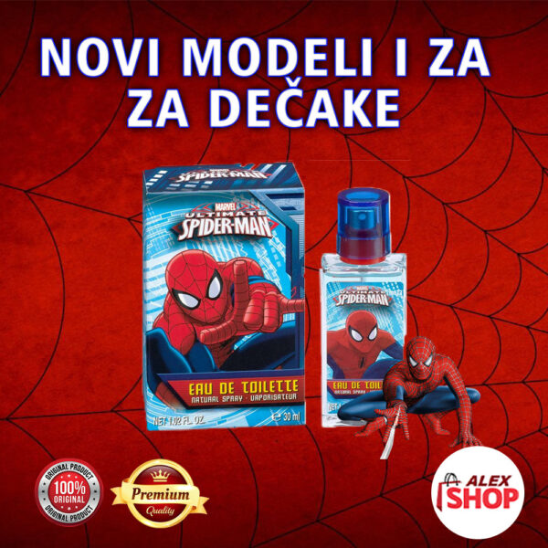 Spajdermen toaletna voda 30ml za dečake