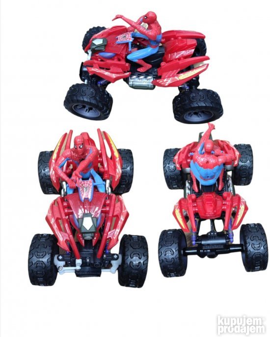 Spiderman Rock Crawler R/C 4WD na daljinski upravljanje