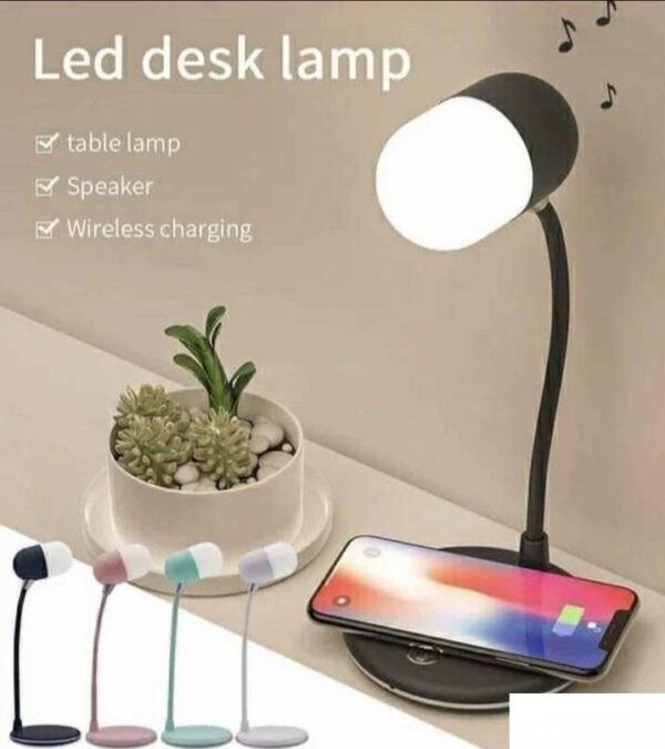 Stona lampa punjač i zvučnik 3u1 – Stona lampa punjač i zvučnik 3u1