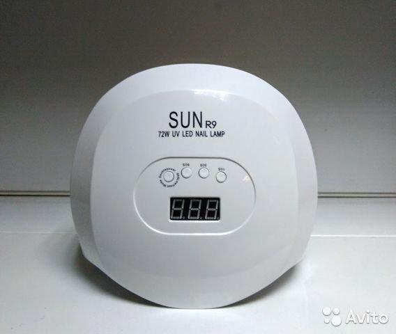 SUN R 9 UV LED lapma za nokte 72 w