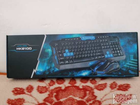 Tastatura Wireless HK-8100 +Mis (novo)