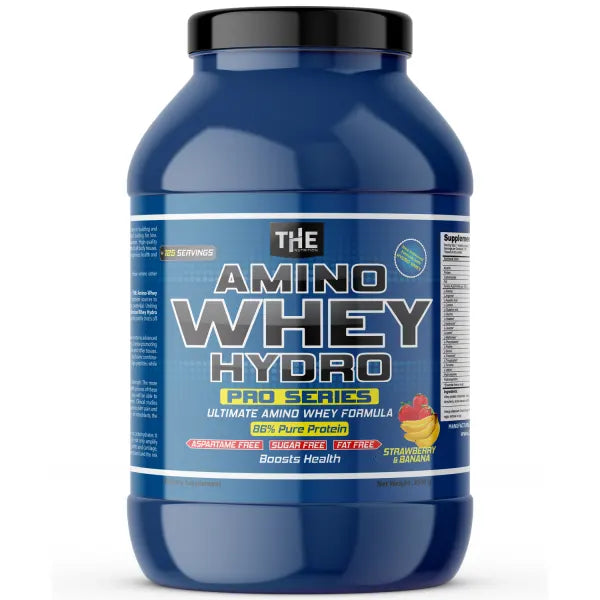 THE AMINO Whey Hydro Protein JAGODA & BANANA 3.5kg