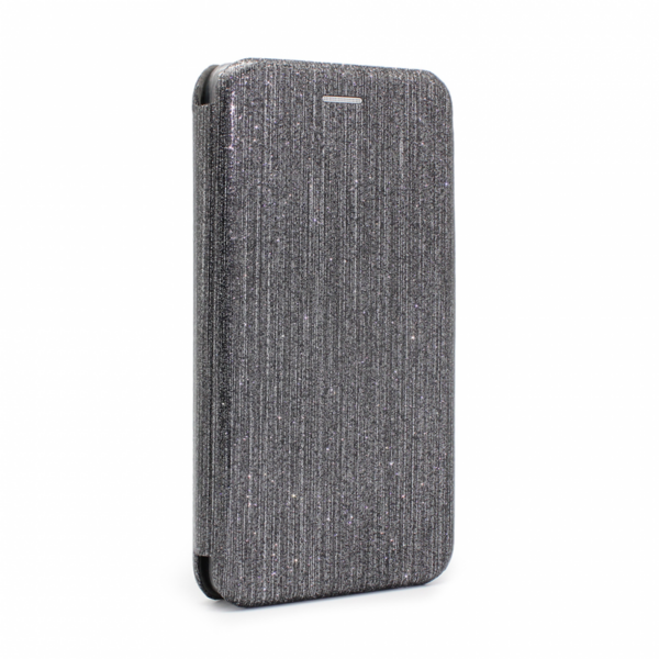Torbica Flip Crystal za iPhone XR crna