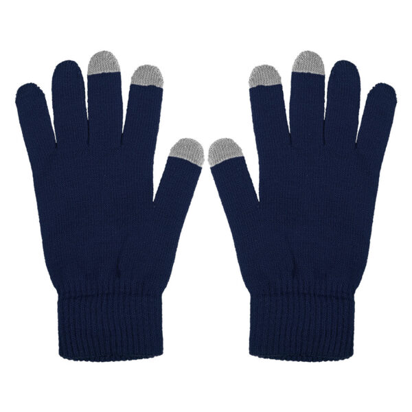 TOUCH GLOVE, rukavice sa tri aktivna „touch“ prsta, plavi, L/XL