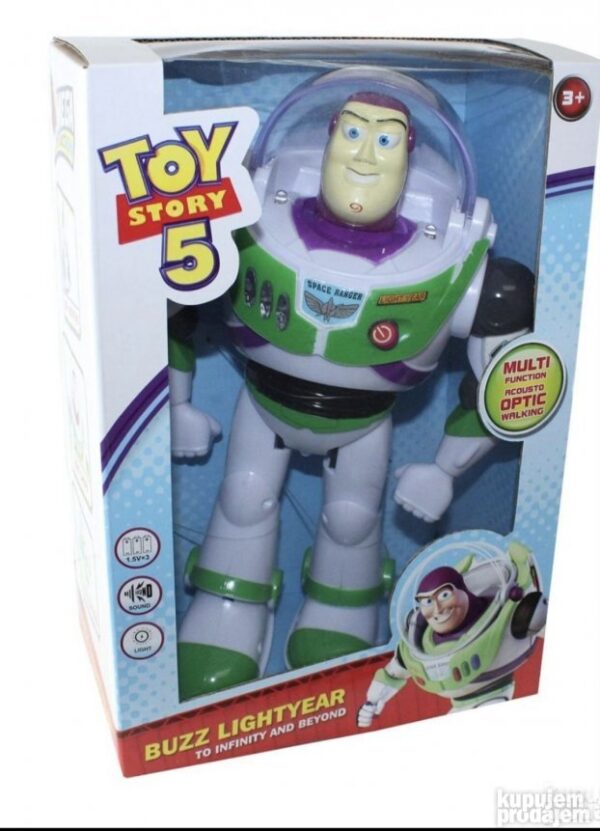 Toy story 5 Buzz sa zvucnim i svetlosnim efektom