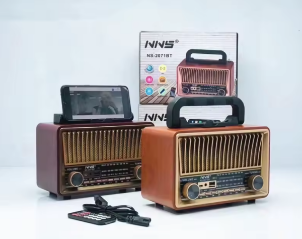 Tranzistor Radio NNS 2071BT – Bluetooth Retro Tranzistor Radio