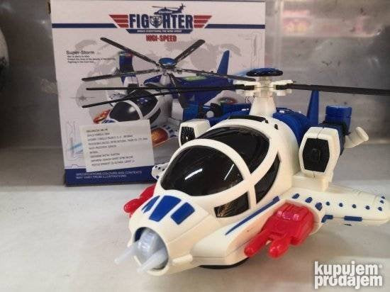 Veki muzički helikopter na baterije