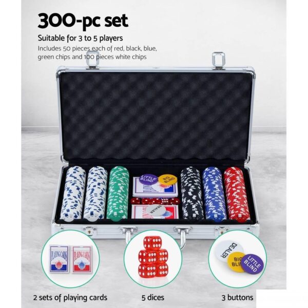 Veliki Poker Set 300 Čipova – Veliki Poker Set 300 Čipova