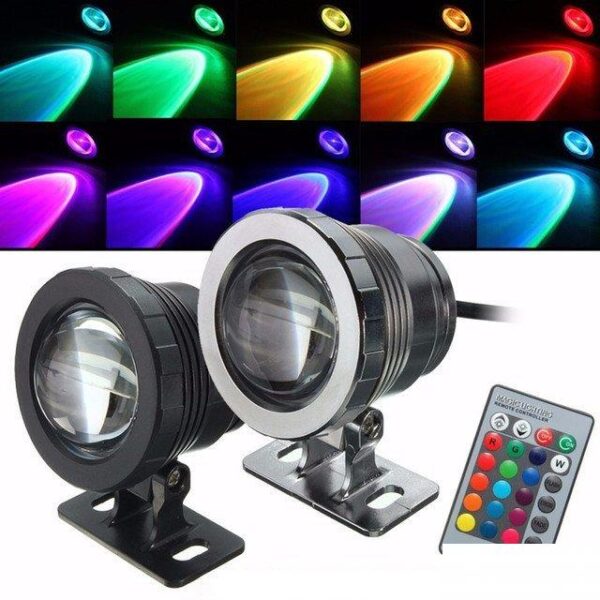 Vodootporni LED RGB Reflektor Lampa za Bazene, Fontane 12v – Vodootporni LED RGB Reflektor Lampa za Bazene, Fontane 12v