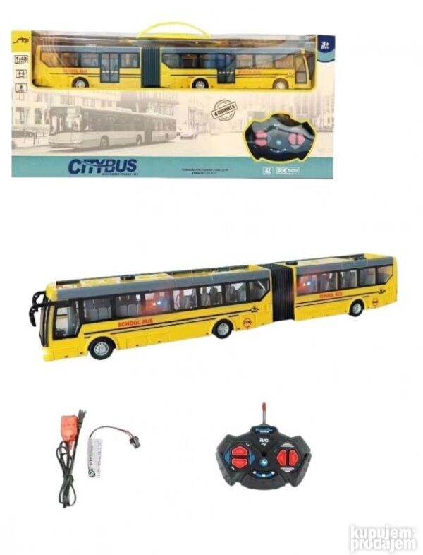 Zglobni autobus na daljinsko upravljanje