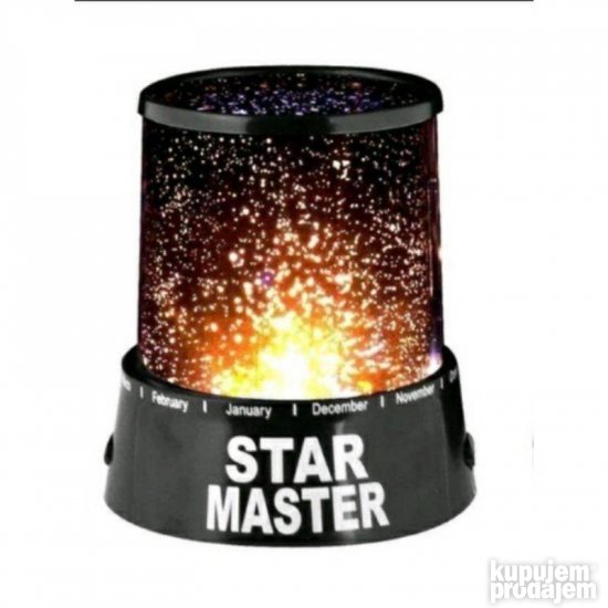 Zvezdano nebo lampa – projektor star master