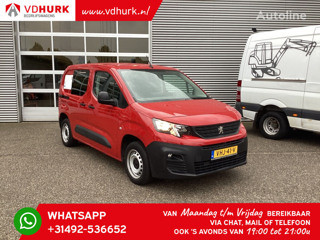 Peugeot Partner 1.5 HDI Carplay/ Navi/ Cruise/ PDC/ Airco/ Trekhaak minibus furgon