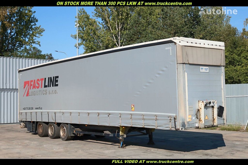 Schmitz Cargobull AG, LOW DECK, ROOF LIFT, LIFT AXLE poluprikolica sa kliznom ceradom