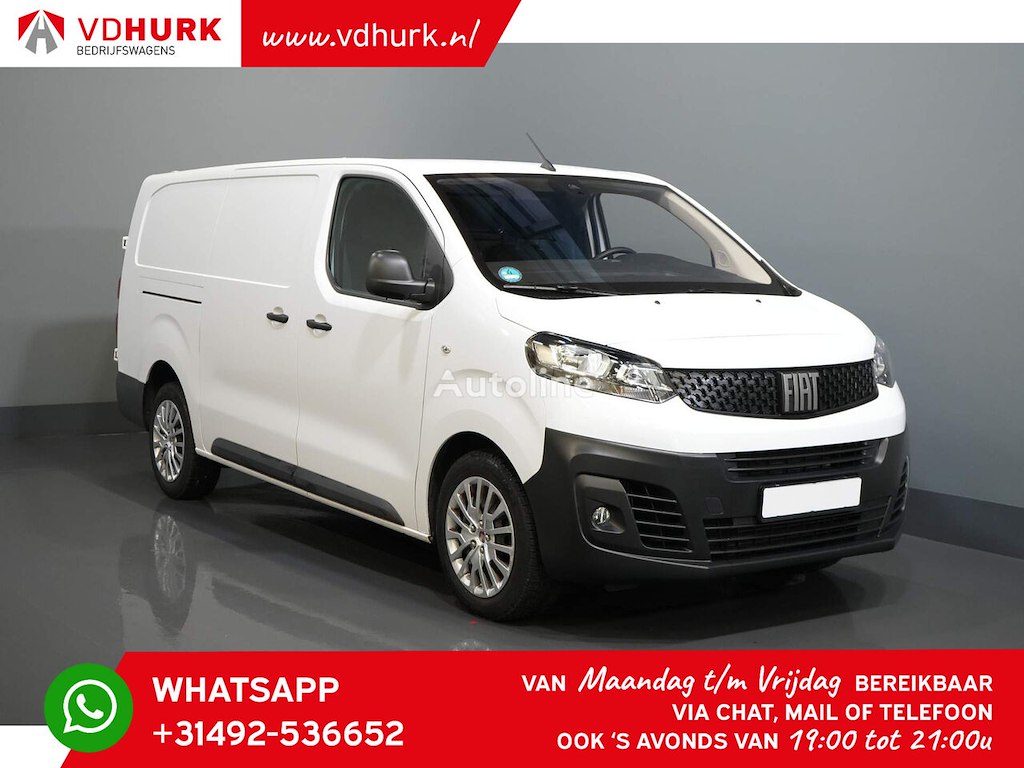 FIAT Scudo 2.0 MJ 145 pk Aut. L3 CarPlay/ Climate/ Camera/ Cruise/ Na minibus furgon